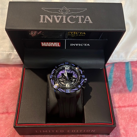 Invicta | Accessories | Sale Limited Edition Collectors Blackpanther ...